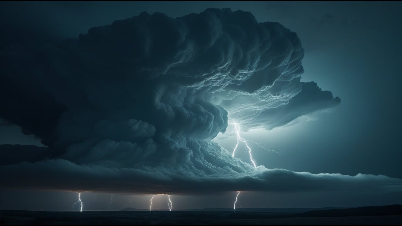 Heavy Thunderstorm Sounds | Relaxing Rain, Thunder & Lightning Ambience ...