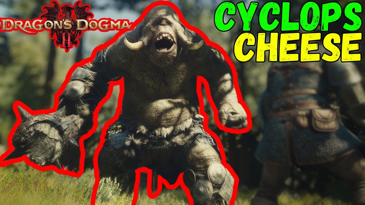 Dragon's Dogma 2 How to Cheese CYCLOPS EASY - YouTube