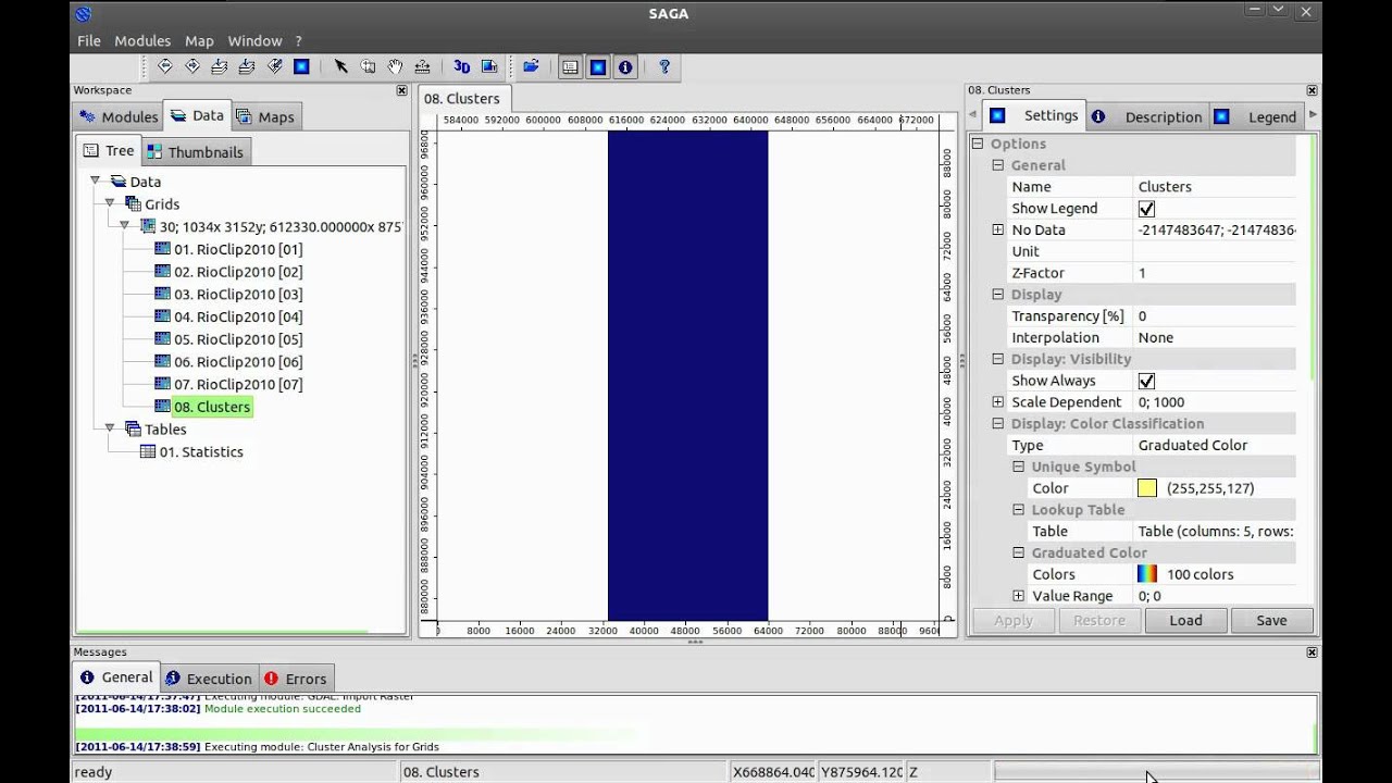 Using SAGA - Classifying Landsat images - YouTube