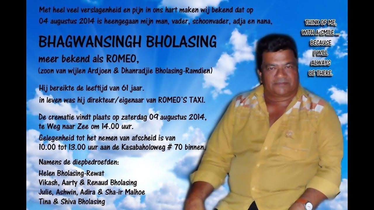Bhagwansingh Bholasing - YouTube