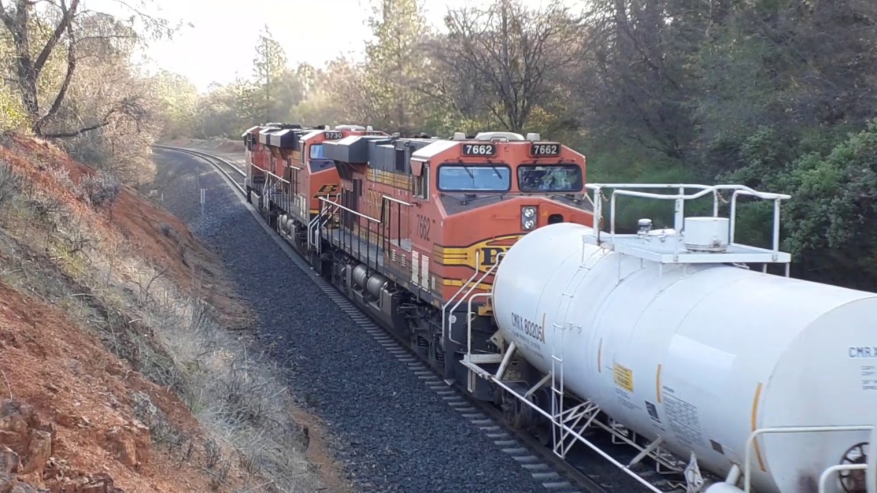 BNSF manifest and rail train 2 23 20 - YouTube