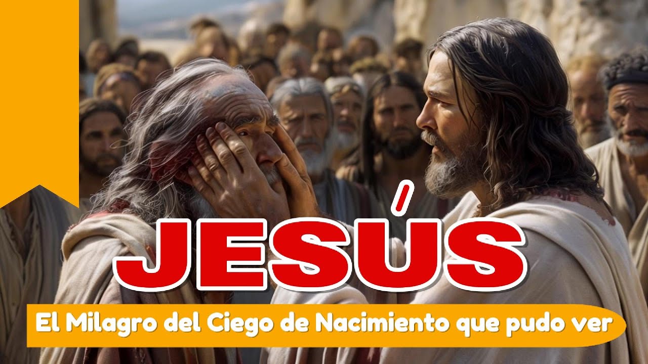 Jesús cura a un ciego: Un milagro que enseña sobre la fe - YouTube