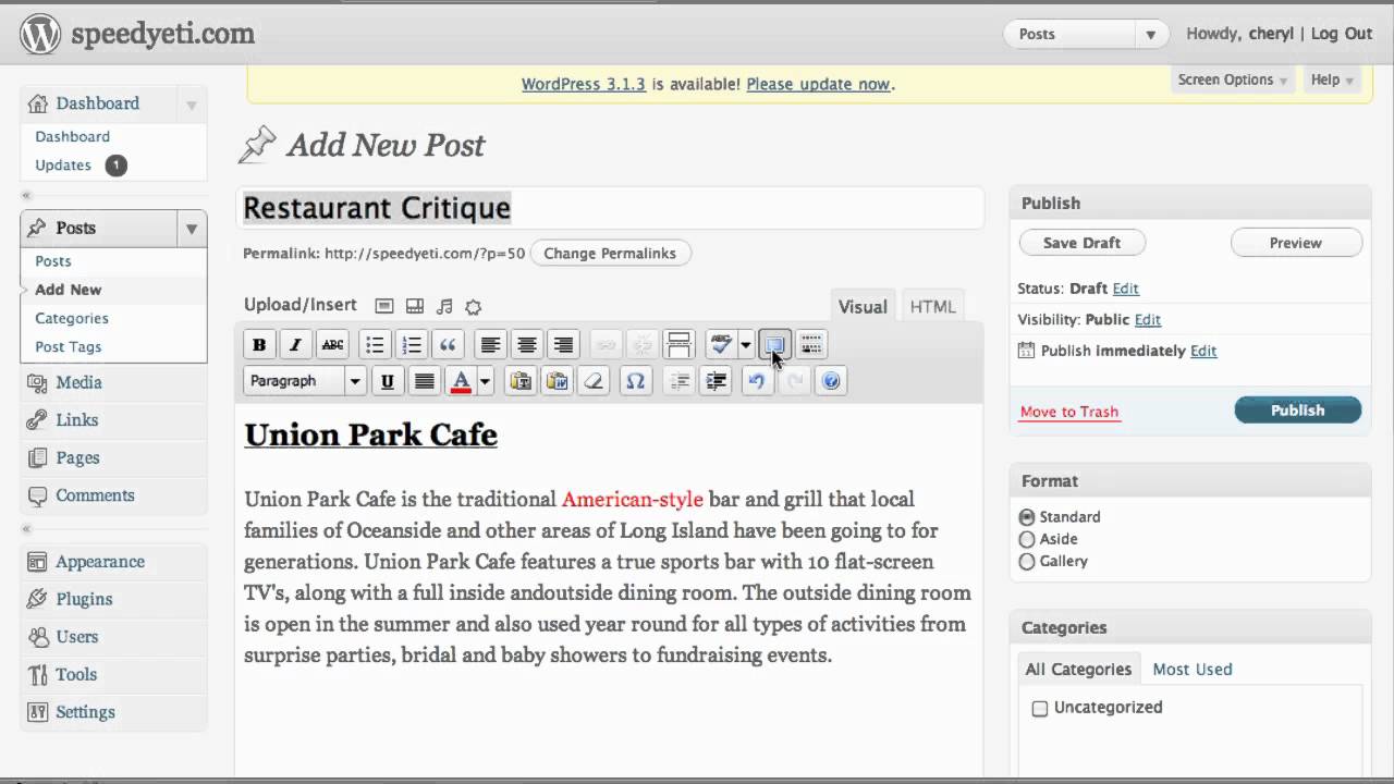 Add New Post.mp4 - YouTube
