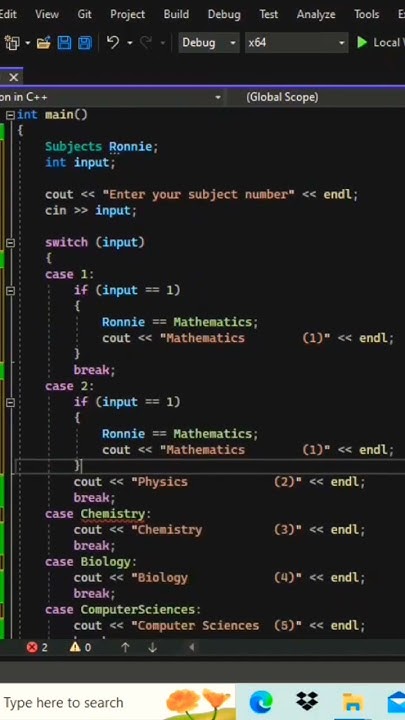 C++ Eumeration #1000subscribe #cplusplus #shorts - YouTube