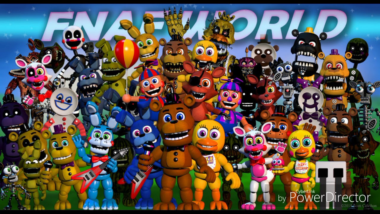 FNaF World OST - 14 Pinwheel Circus Theme - YouTube