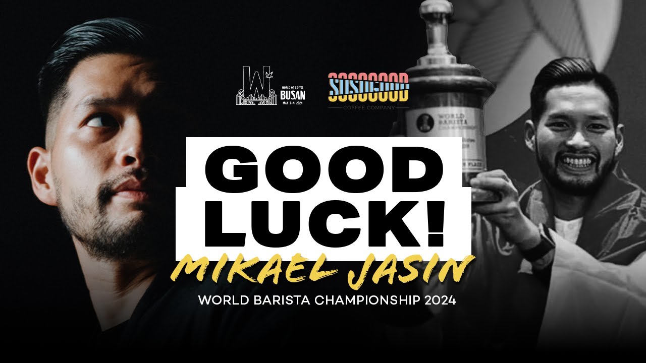 MIkael Jasin for Final World Barista Championship 2024! - YouTube