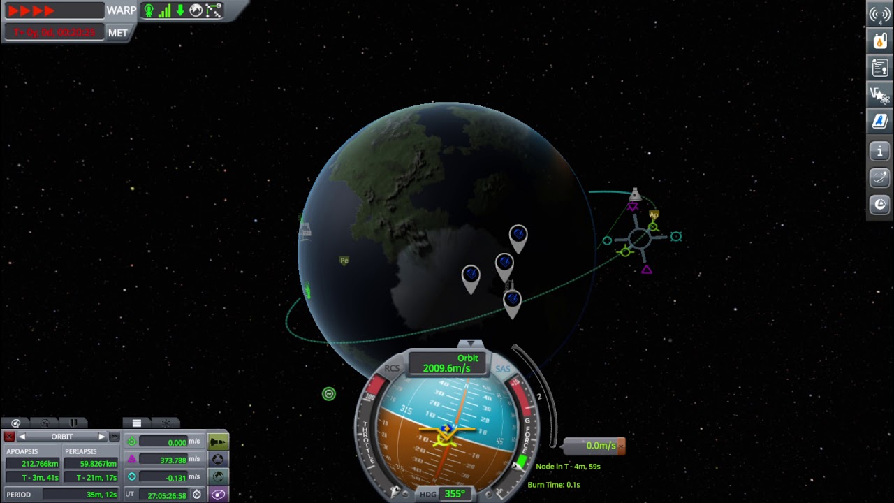 Kerbal Space Program Take a Crew Report in Flight above 18.500 meters ...
