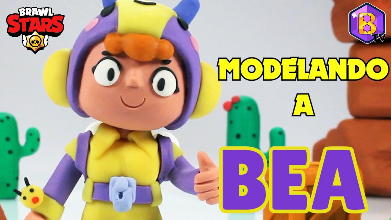 CLAY ART Brawl Stars BEA 🐝 #3 - CLAY TUTORIAL - YouTube