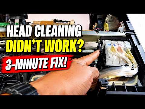 Epson EcoTank Not Printing? Fix Clogged Nozzles! (ET-2720, ET-2750, L5190 & More)