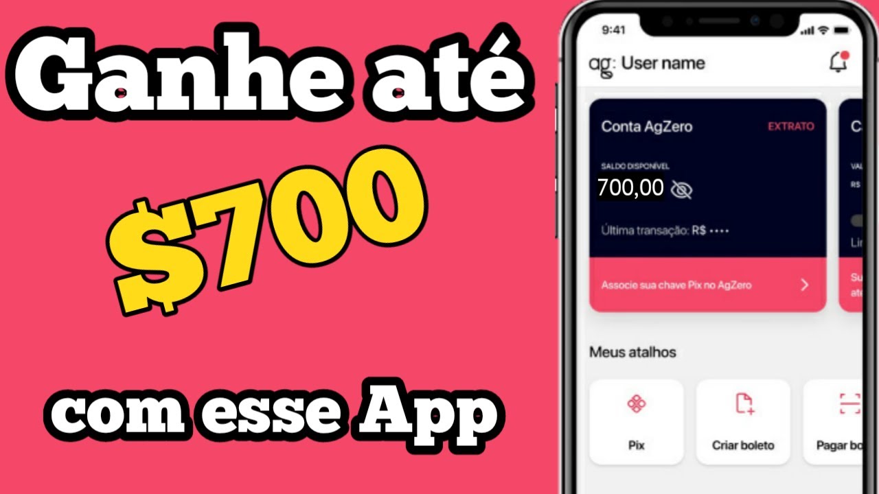 Ganhe até $700 com esse App | Prova de Pagamento Agzero - YouTube