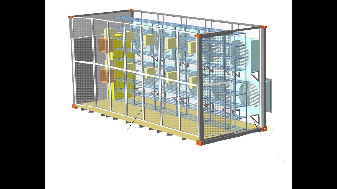 AIPROENERGY Bitcoin Mining Containers in Houston, TX - YouTube