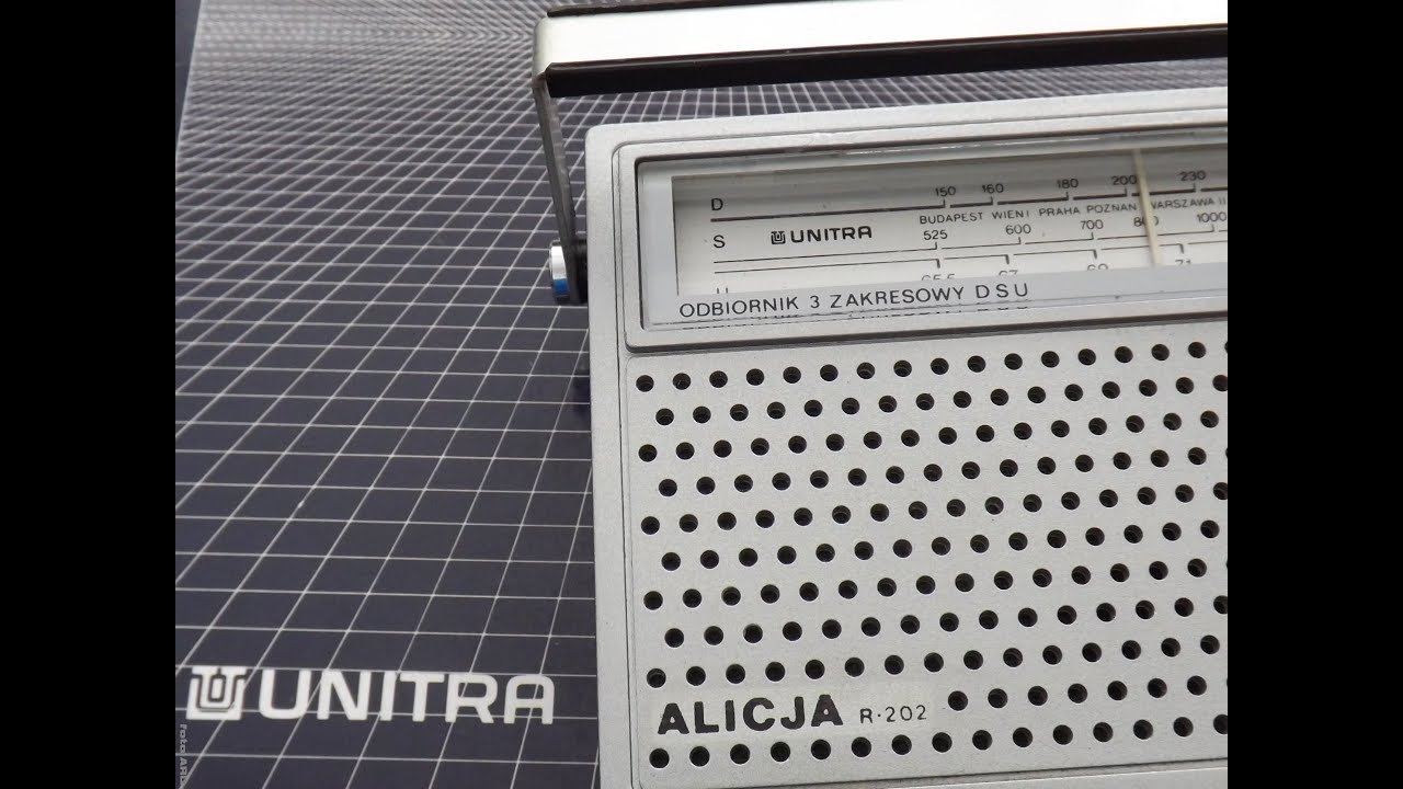 UNITRA ELTRA - Alicja R-202 - YouTube