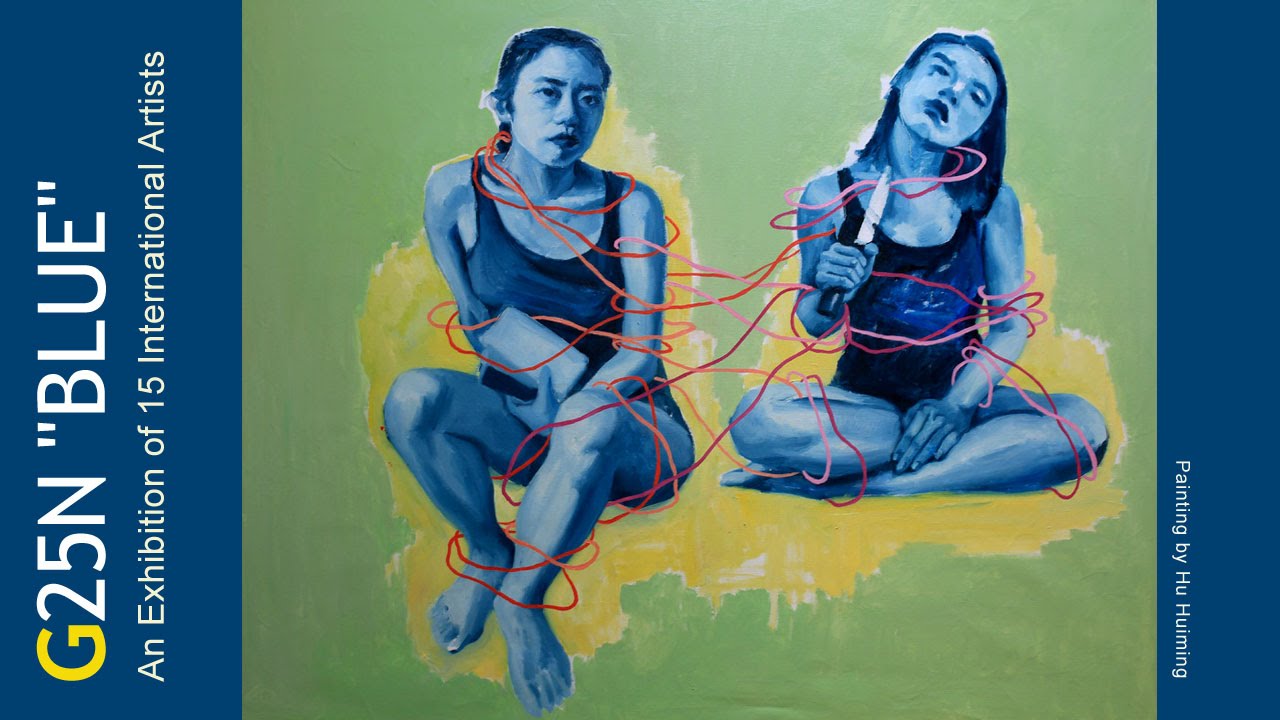 "Blue" Opens at Gallery 25N. - YouTube