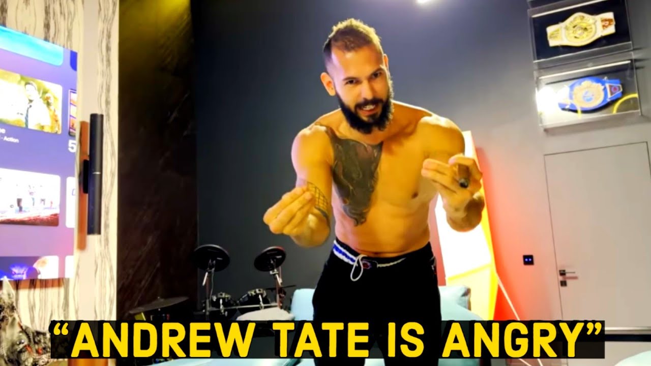 Andrew Tate Angry On House Arrest - YouTube