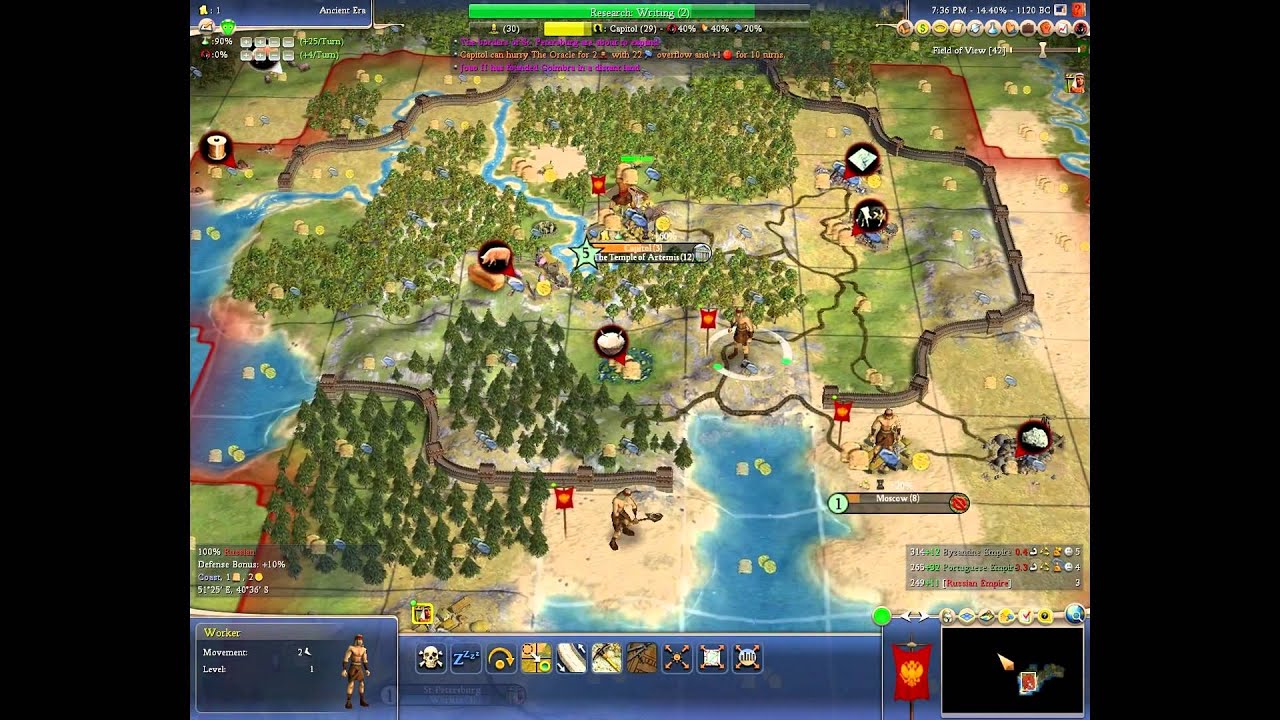 Civ 4 Immortal 19 ( Stalin ), part 1 of 5 - YouTube
