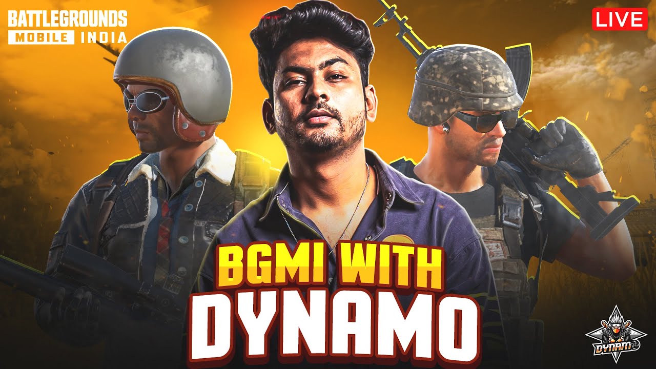 NEVER FEAR WHEN DYNAMO IS HERE | BGMI LIVE WITH HYDRA SQUAD - YouTube