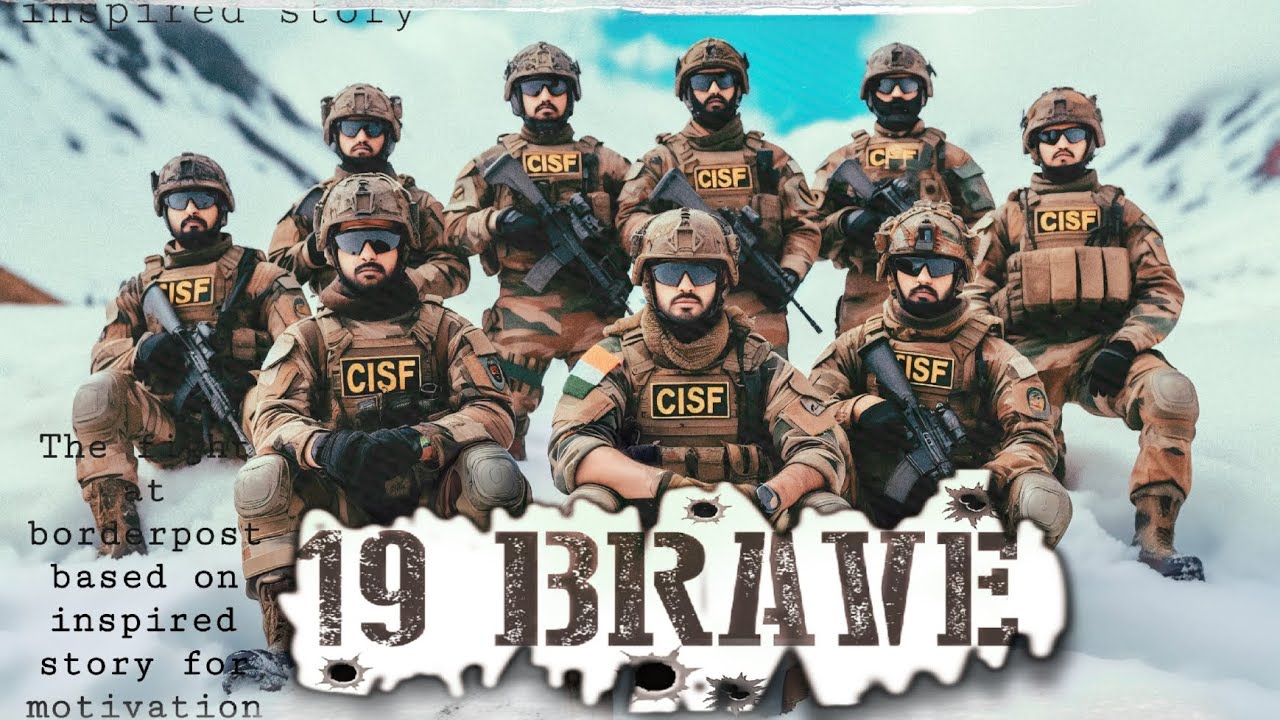 19 Brave ll The Fight at Border Post ll CISF ll Animated movie ll ...
