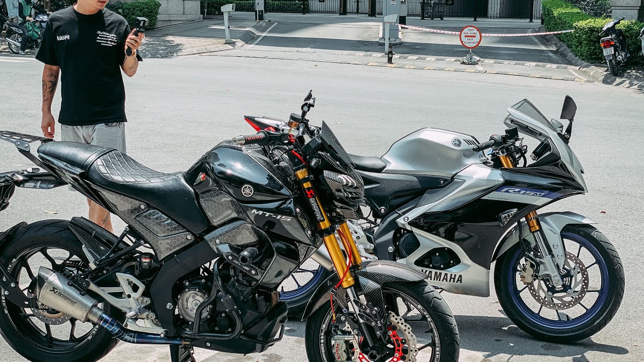 Yamaha R15M Bạc và Yamaha MT-15 cùng Giá 7Xtr l Xe cũ cao hơn giá xe ...