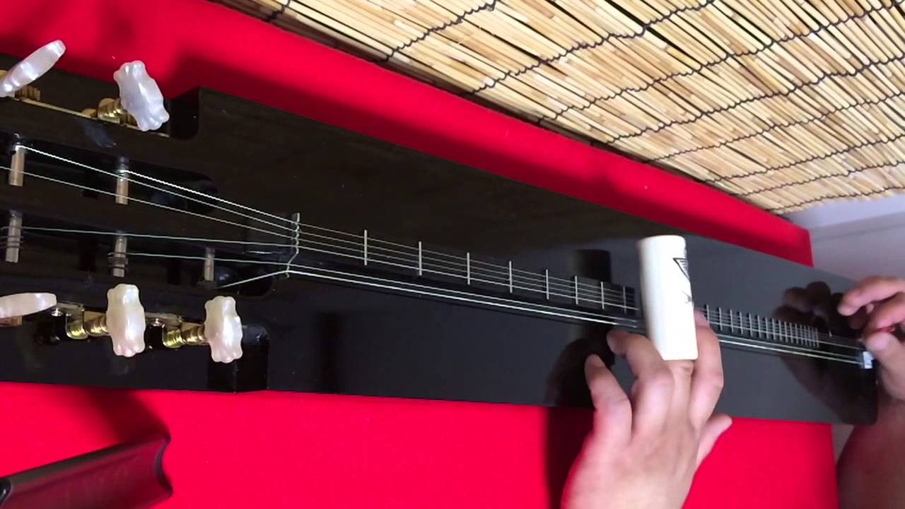Japanese Slide Guitar/Harp - Sale Info: tkviper.com - YouTube