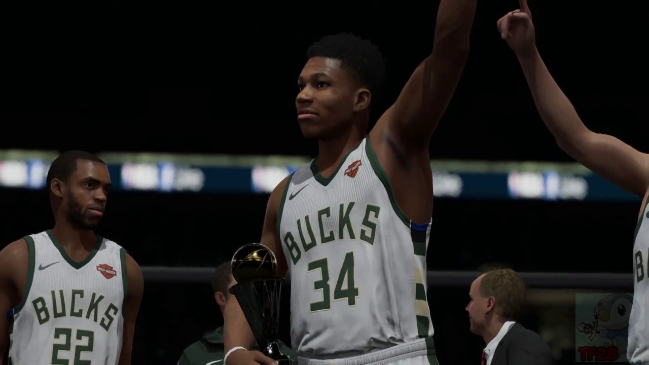 NBA Live 19 - Milwaukee Bucks Championship Celebration - YouTube