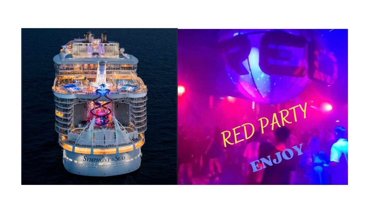 Symphony of the Seas Red Party in Studio B - YouTube