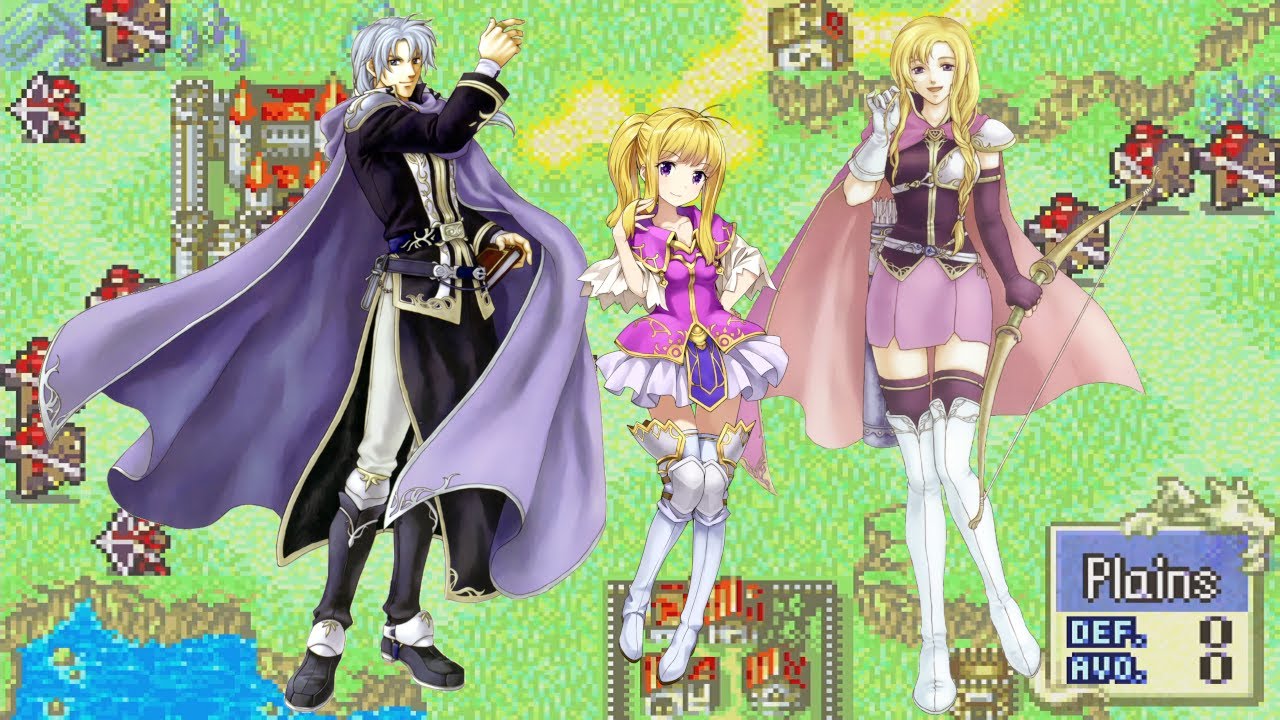 Fire Emblem 6 The Binding Blade (Blind-ish) Stream 2: PENT AND LOUISE'S ...