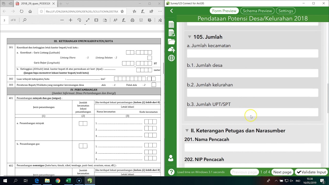Converting BPS Survey to Survey123 for ArcGIS - YouTube