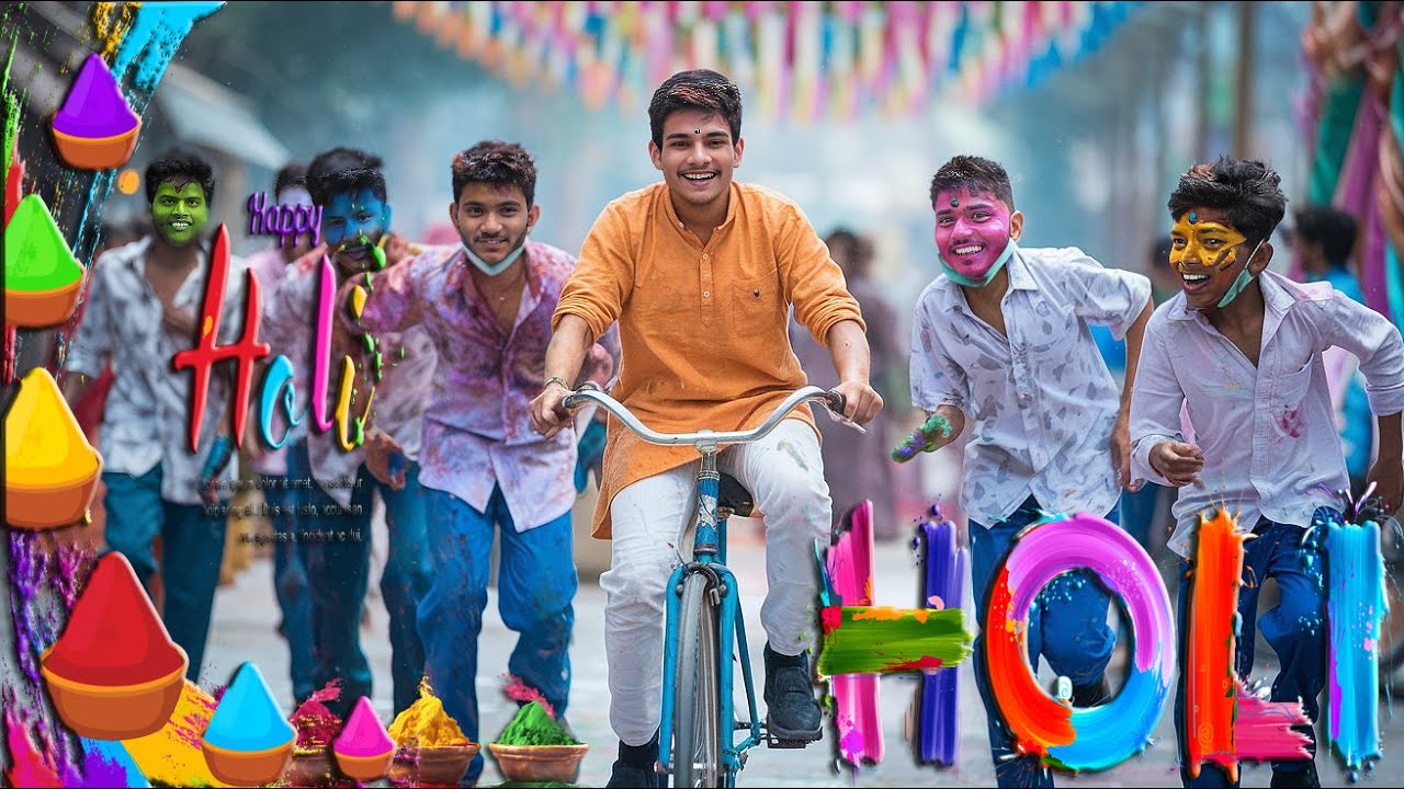 [ RANGWA K KHELA ] new holi song -- होली 2025 में बच्चों की हंसी और ...