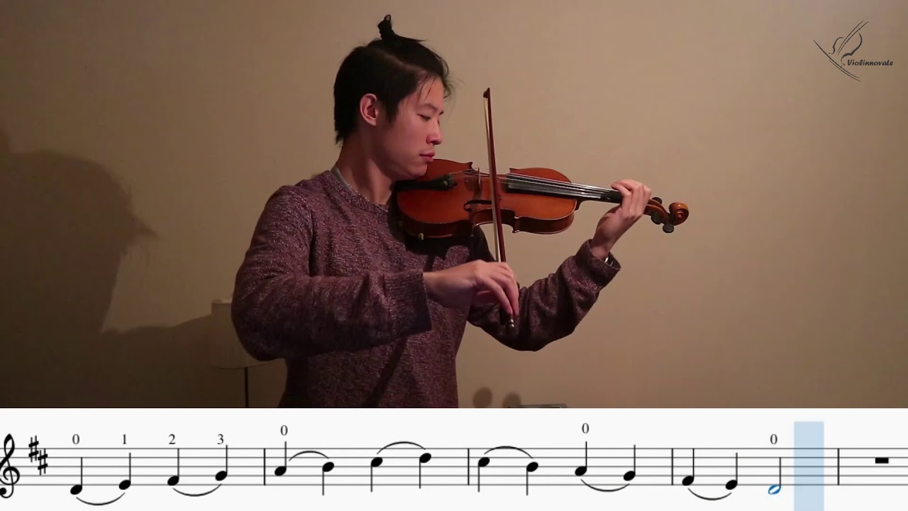 Mastering Violin Scales Grade 1-3 (Grade 1): D major Scale (Play-along ...