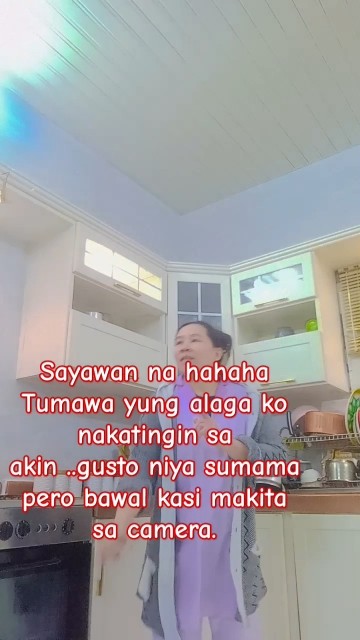 GUSTONG SUMABAY ANG ALAGA SA PAGSAYAW KASO BAWAL EH. ENJOY LANG TAYO ...