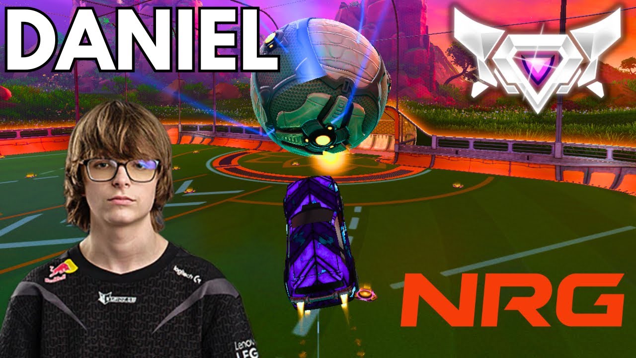 DANIEL is the KING of CONTROL in Rocket League.. (SSL 2v2) - YouTube