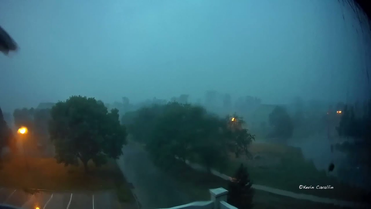 August 10, 2020 Iowa Derecho - Timelapse - YouTube