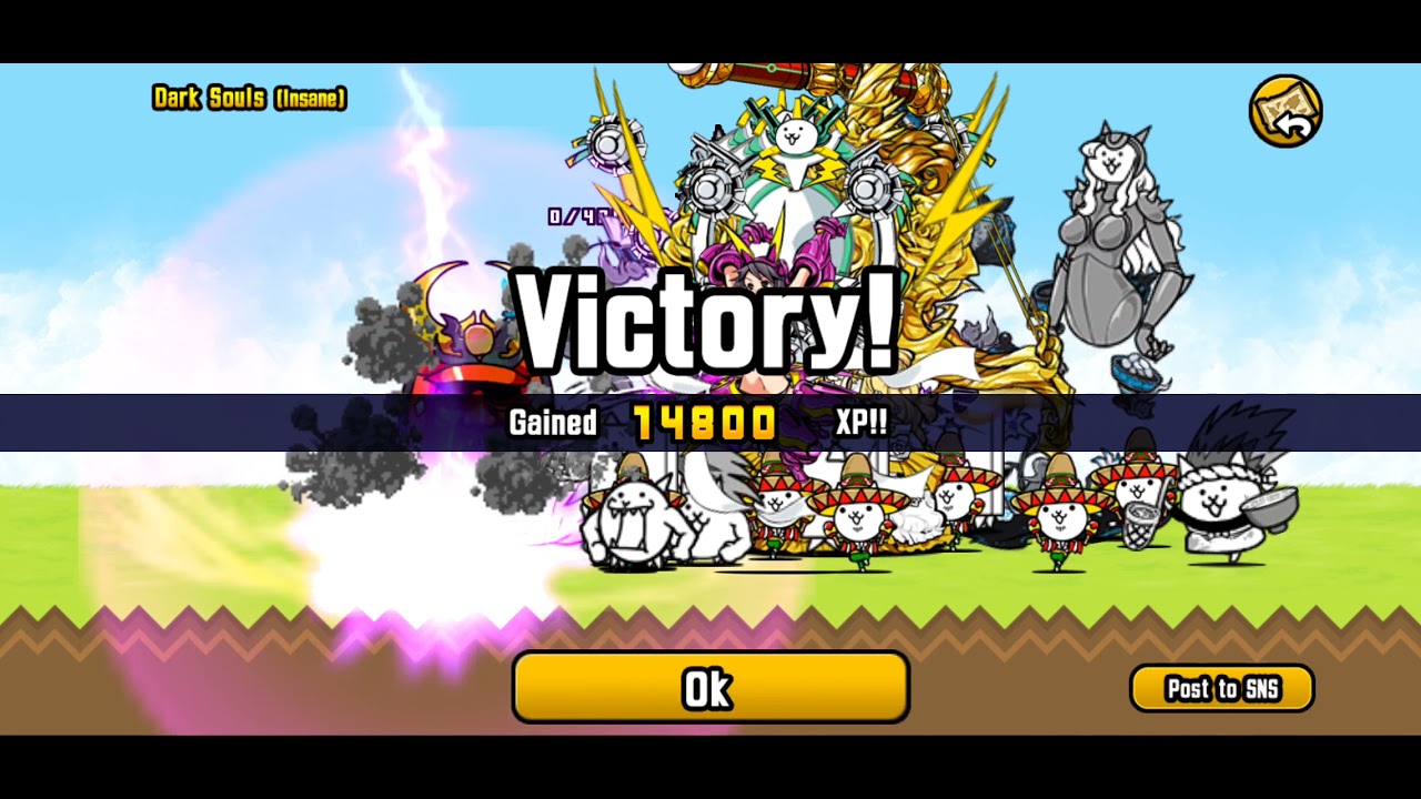 The Battle Cats | Unlocking Crazed Cat and Crazed Gross Cat + Evolving ...