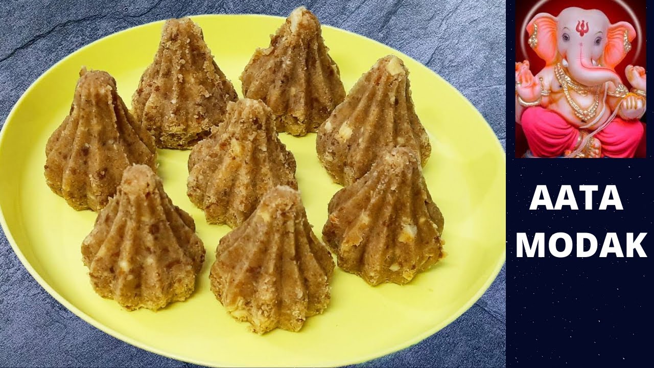 How To Make Easy Modak At Home I Atta Dry Fruit Modak Without Sugar I ...