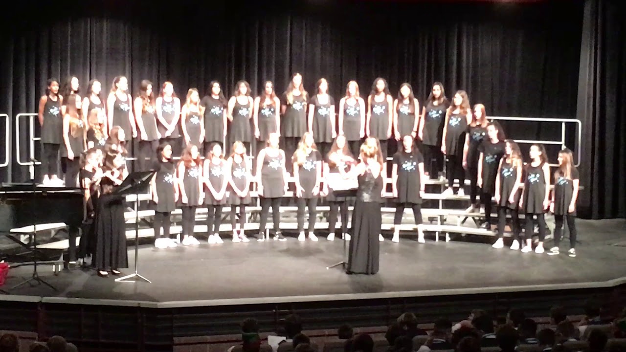 DeLaura Middle School Show Choir 2018 Christmas Concert - YouTube