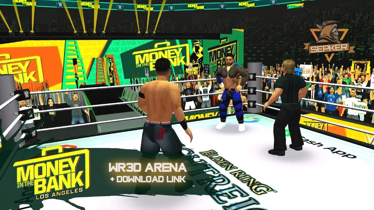 WWE MONEY IN THE BANK 2025 ARENA FOR WRESTLING REVOLUTION 3D! - YouTube