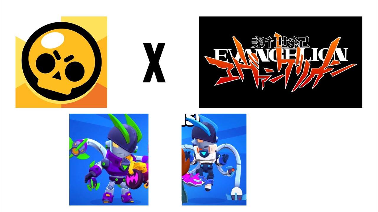 Brawl Stars x Neon Genesis Evangelion BRO 🤖 - YouTube