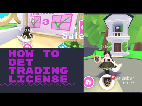 How To Get Your Trading License In Adopt Me - Step by Step -Roblox ...