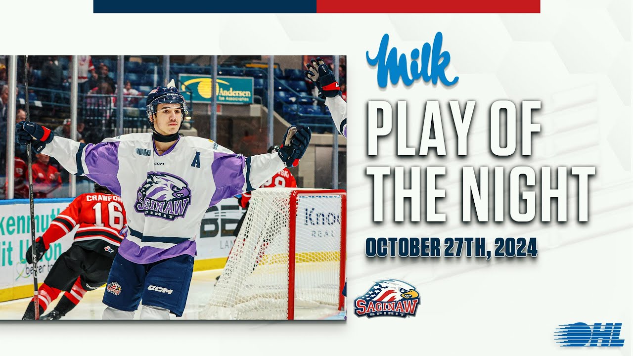 OHL Play of the Night presented by MilkUp: Misa Shows of his Silky ...