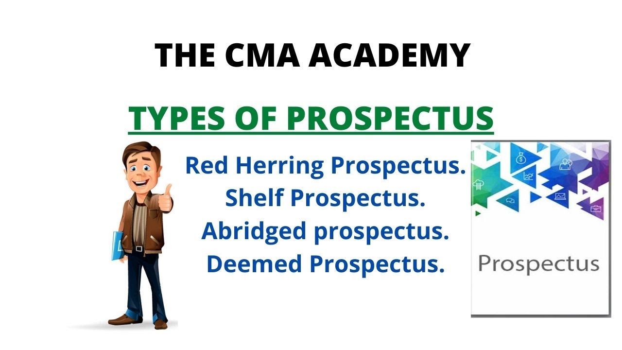 Types of Prospectus|| Companies Act 2013|| Lecture 4 (Part B)||CMA ...
