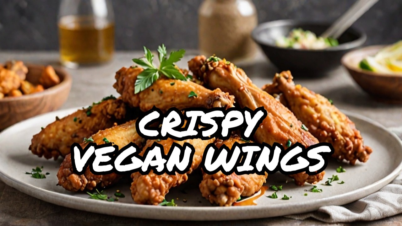 Vegan Chicken Wings – Crispy, Flavorful & 100% Plant Based! 🌱🍗 - YouTube