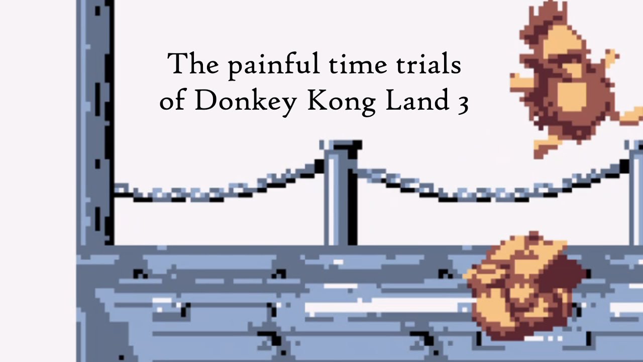 The Painful Time Trials of Donkey Kong Land 3 (Part 1) - YouTube