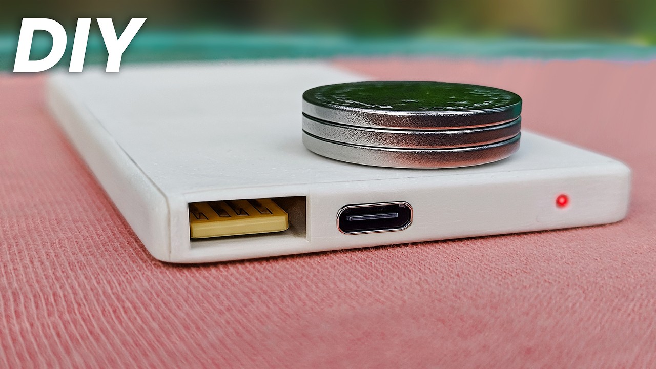 DIY Ultra-Thin Power Bank – Pocket Friendly Gadget - YouTube