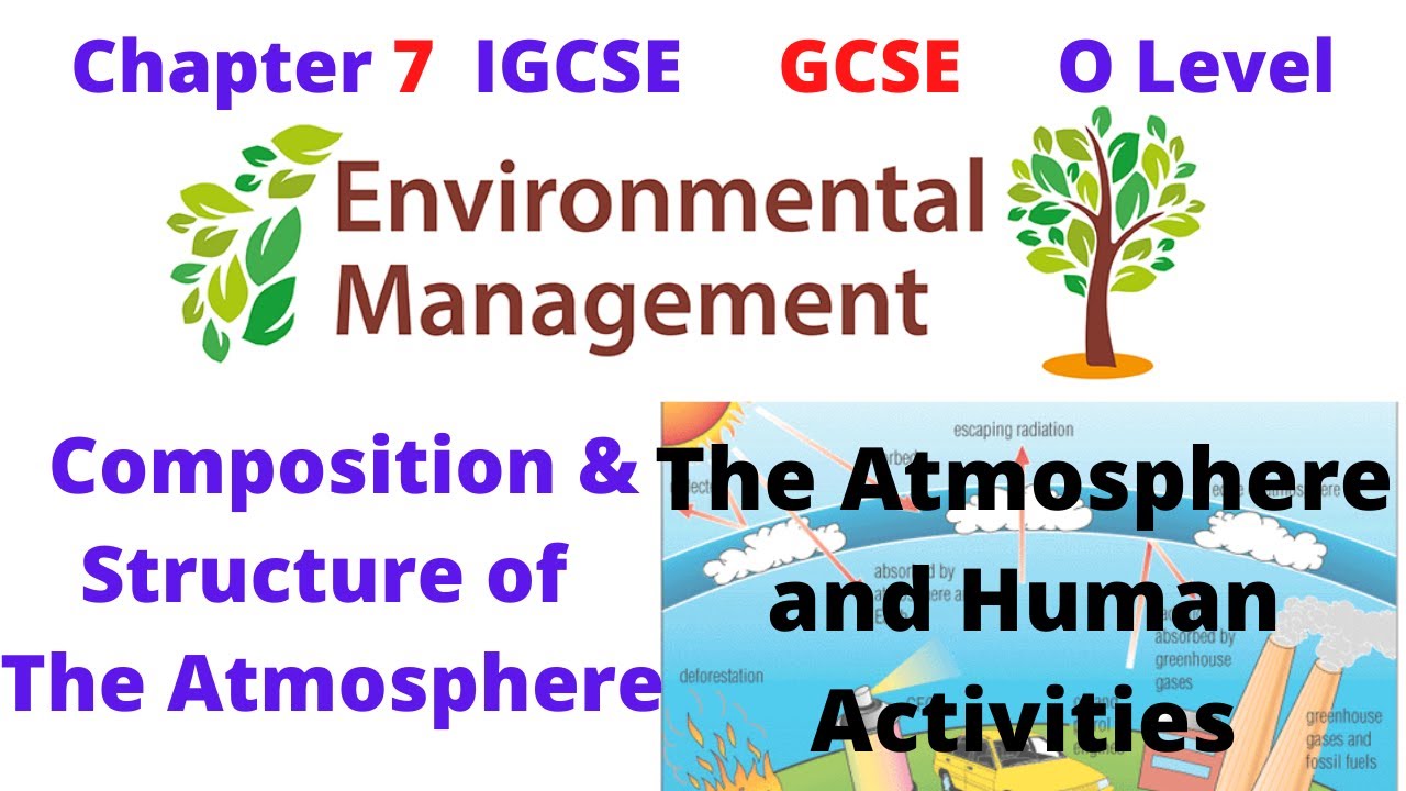 Composition of The Atmosphere IGCSE Environmental Management 0680 - YouTube