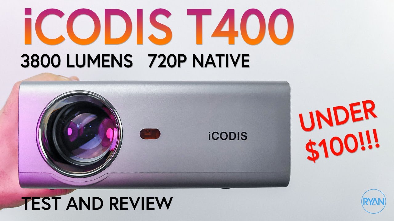 iCodis T400 Mini Projector Review - Under $100!! BEST BUDGET PROJECTOR ...