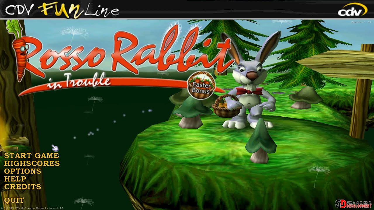 ROSSO RABBIT IN TROUBLE - Games That You Forgot The Name Or Can't ...