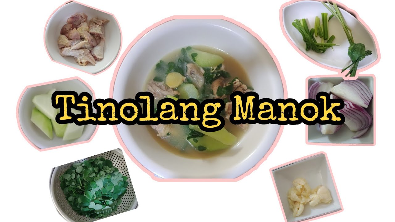 Tinolang Manok With Sayote and Malunggay| Native Chicken Tinola - YouTube