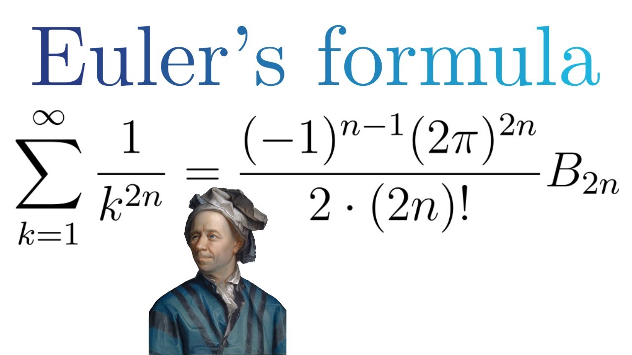How Euler discovered some values of the Riemann Zeta function - YouTube