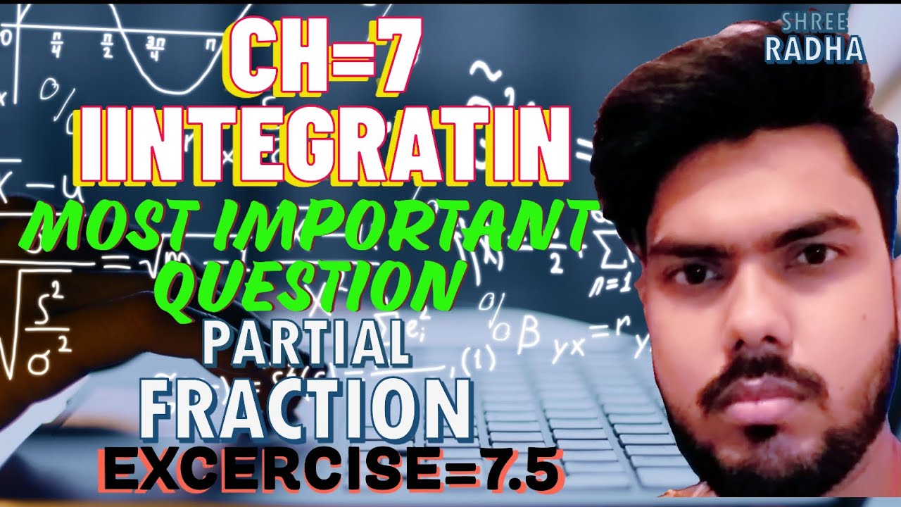 #Class 12 Math Chapter 7: integration | exercise -7:5 |#CBSE Board Exam 2025 | # ...