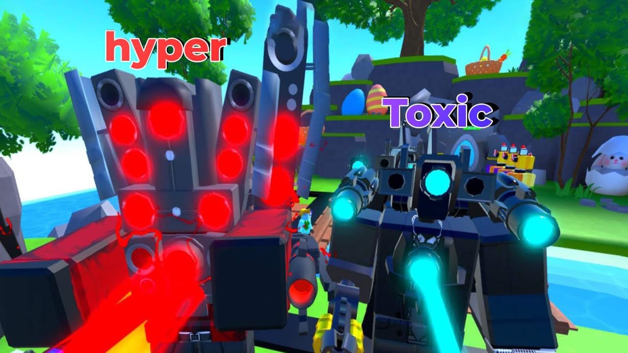 Toilet Tower Defeats HYPER UTS & Toxic UTC VS EASTER EVEN(X2) EP.6 ...